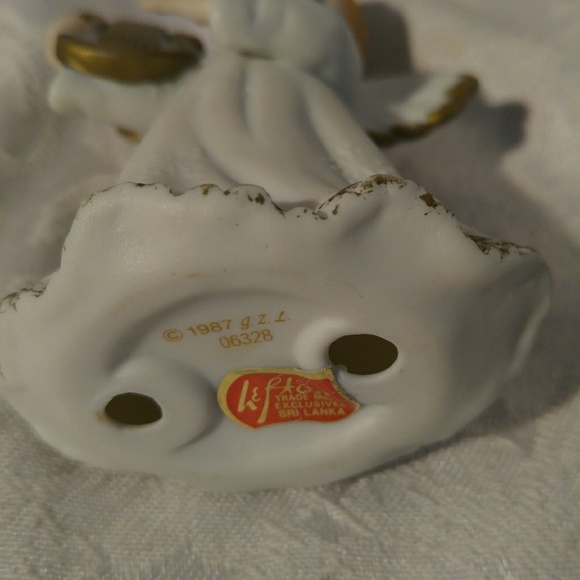 Lefton | Holiday | Vintage Lefton Angel W Harp | Poshmark
